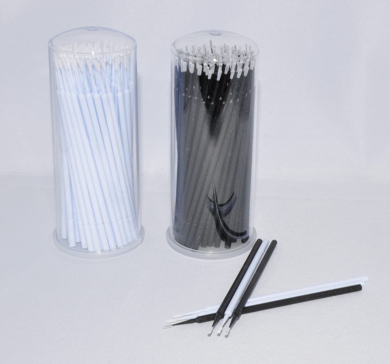 Eyelash Extension MicroBrushes 25pcs Large, Regular or Fine Tips ...