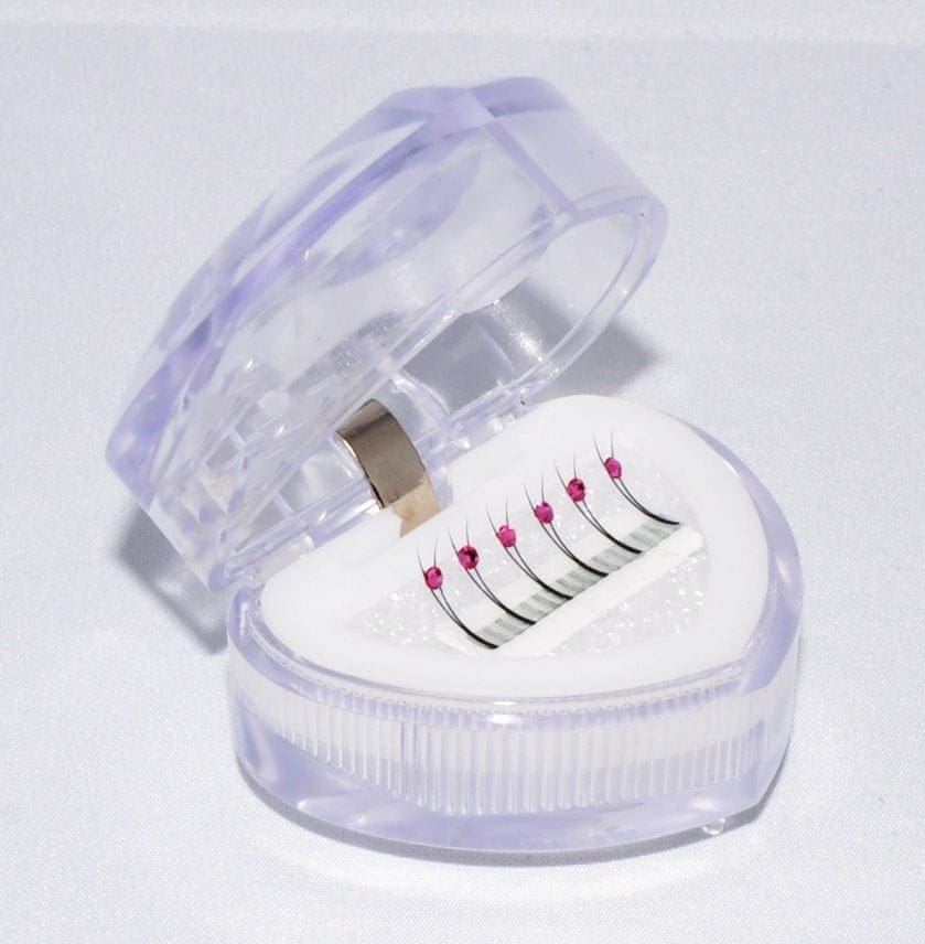 Rhinestone, Swarovski Y Lashes Rose Jewel Eyelash Extension - Discount ...