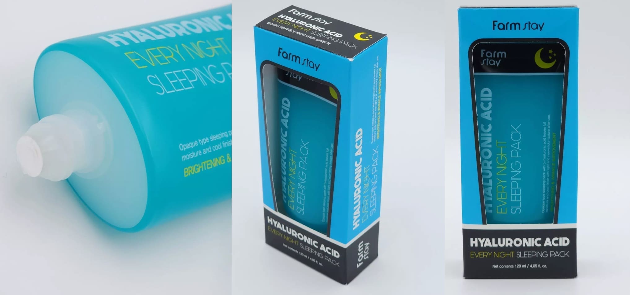 FarmStay Hyaluronic Acid Every Night Sleeping Pack 120ml Moisturizer ...