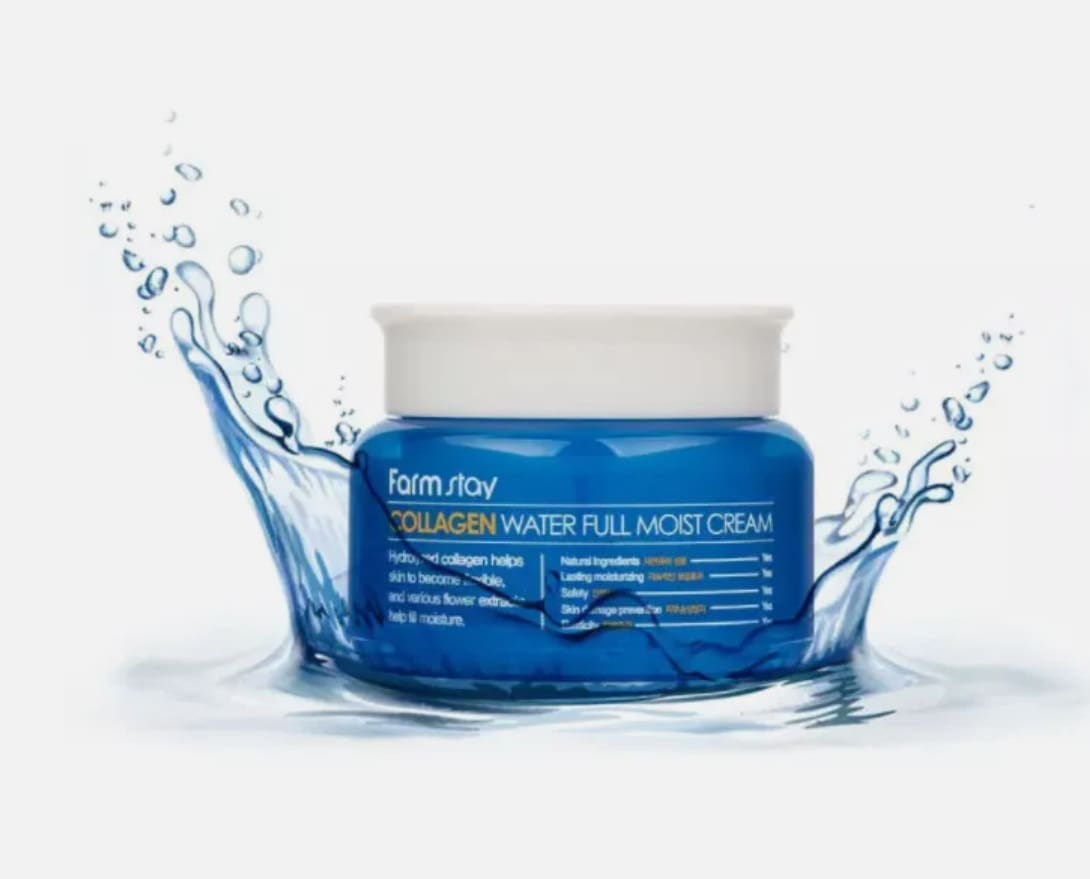 Farm Stay Collagen Water Full Moist Cream (100g) - Discount Eyelashes